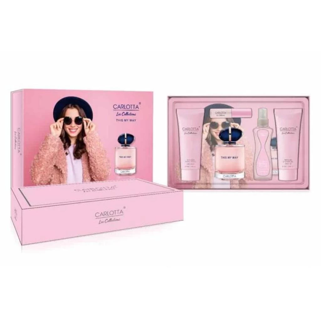CARLOTTA KIT PERFUME FEMENINO MY WAY 5PCS 837280 | World Shop